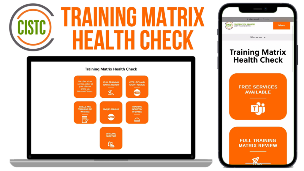 CISTC Training Matrix Health Check | Construction Industry Safety ...